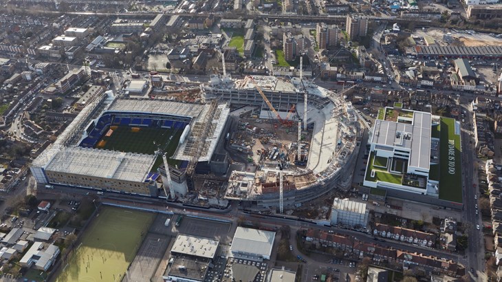 New stadium - latest aerial photographs