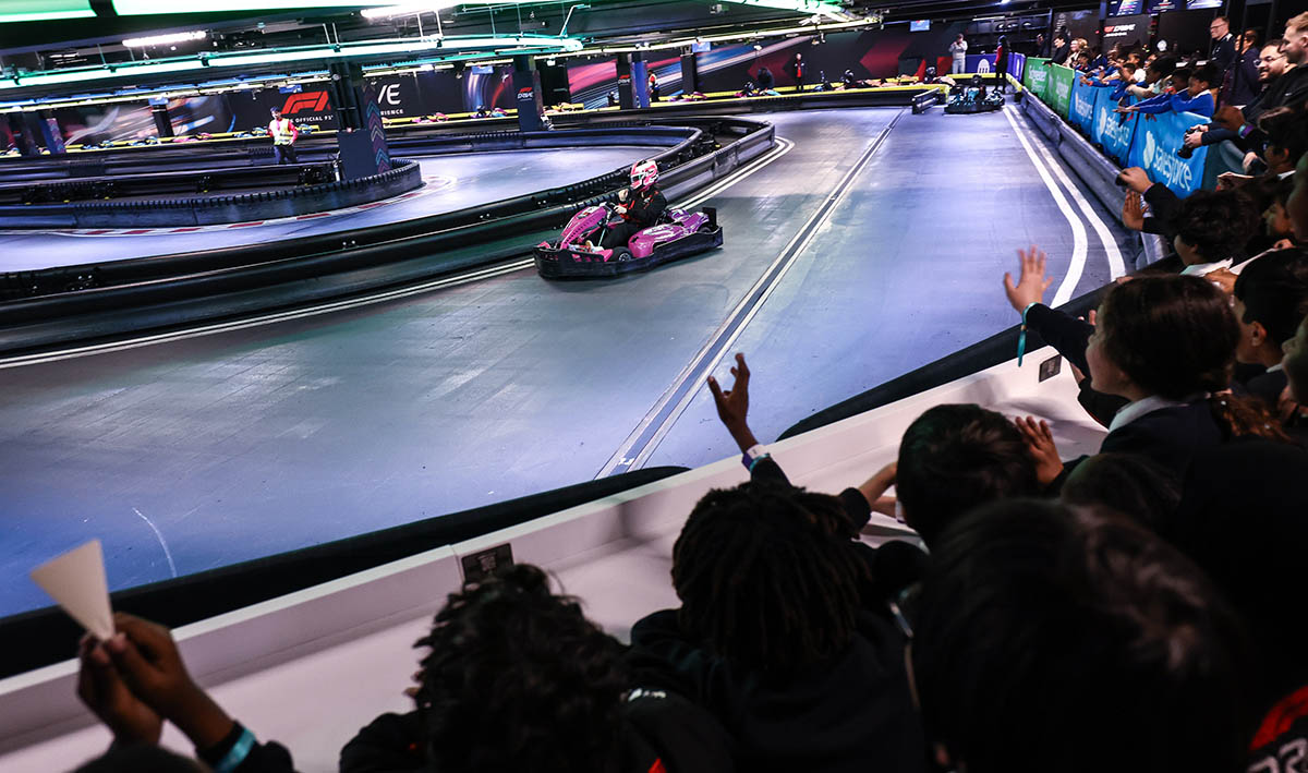 Racing champion Abbi Pulling joins local schoolchildren at Foundation’s ...