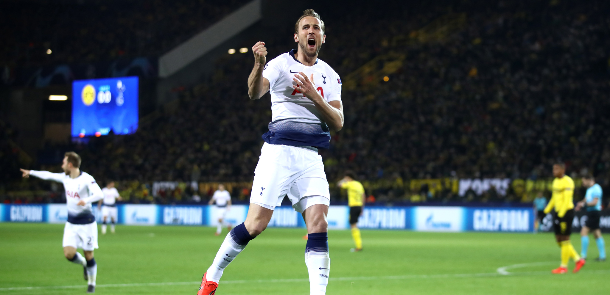 Kane strikes amid defensive brilliance in Dortmund