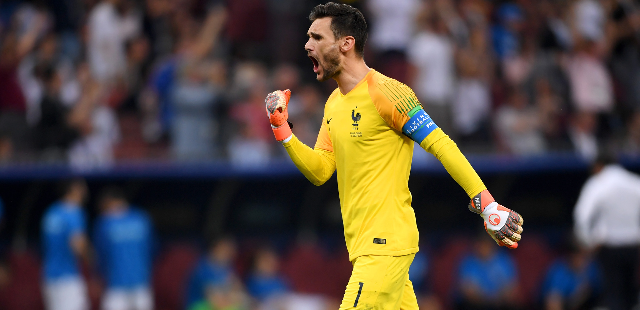 Hugo lifts the World Cup