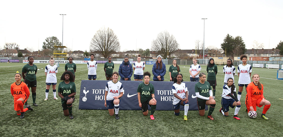 Alex Morgan visits Club scheme developing next generation of female players
