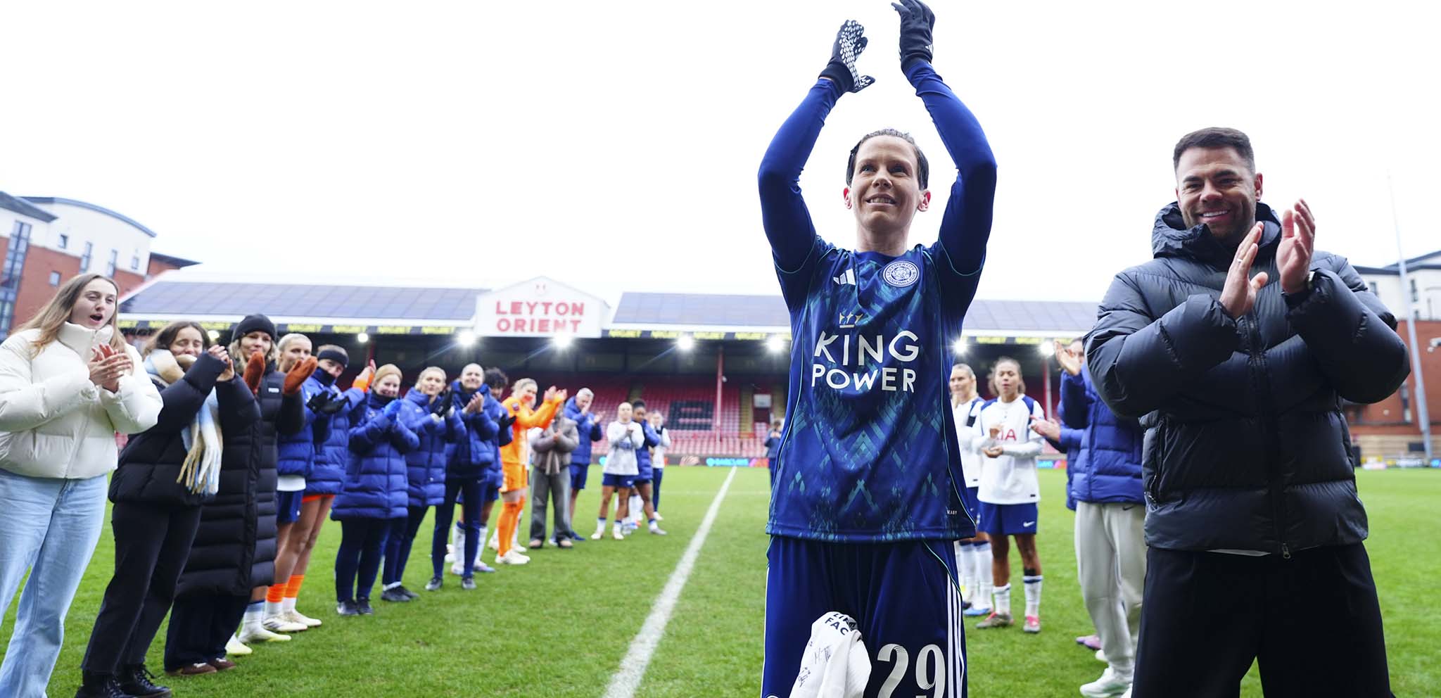 Fond farewell for Ashleigh Neville after WSL win over Leicester