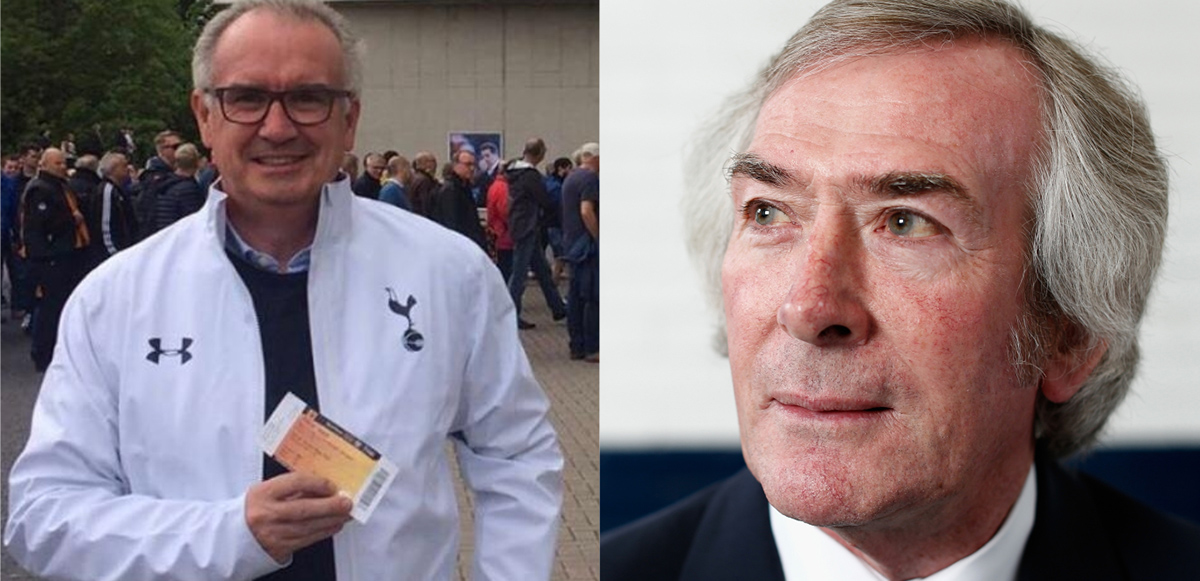 Spurs fan Gerry's call of a lifetime...