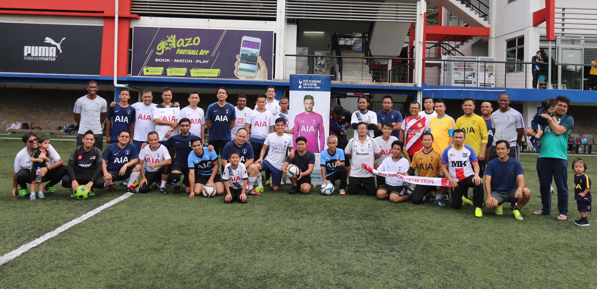 Malaysia Spurs treated to training session with Club coaches