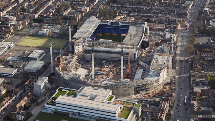 New stadium - latest aerial photographs